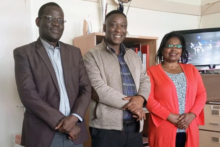 PROF. SAM CHEGE VISITS ALMA MATER | Department of Journalism and Mass ...